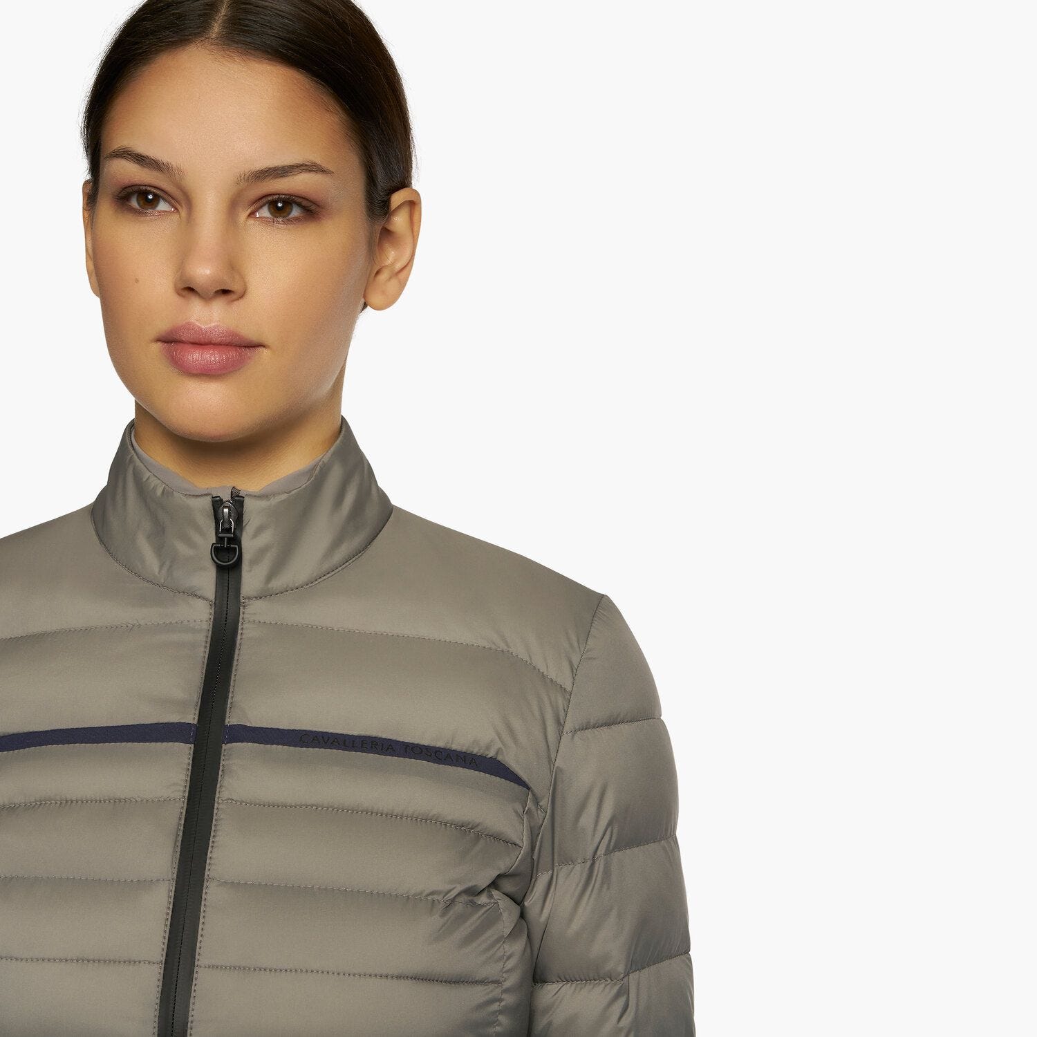 Women’s quilted nylon puffer jacket