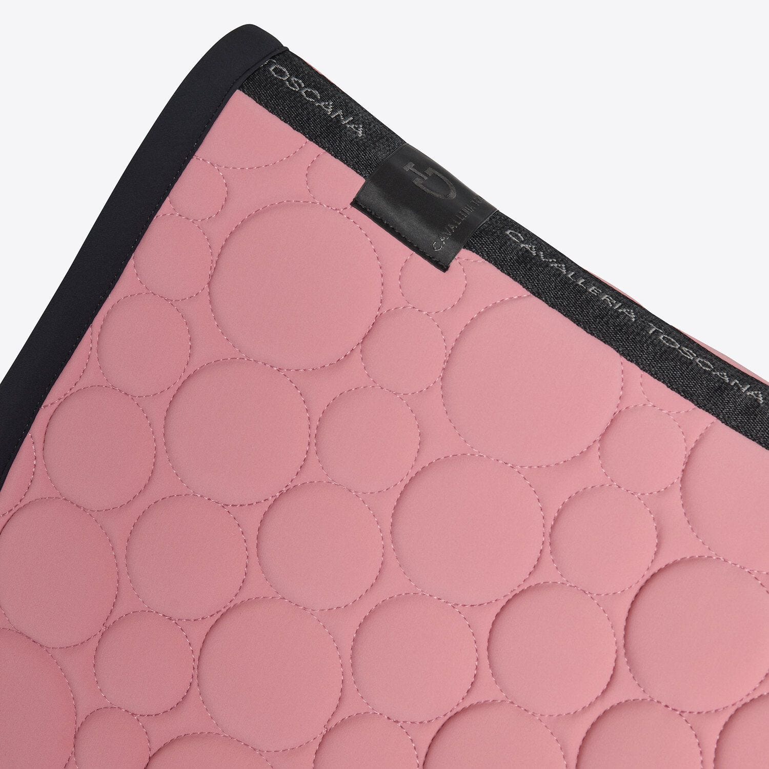 Cavalleria Toscana Jumping Saddle Pad in Jersey with Bubble Quilting